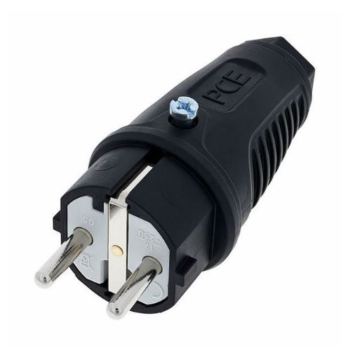 PCE Taurus2 schuko flying plug